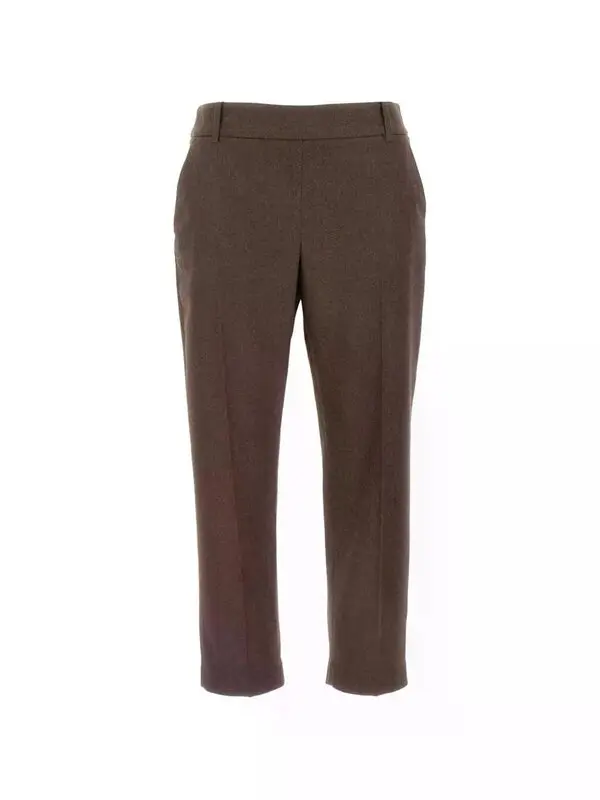 Eleventy Pressed-crease Trousers