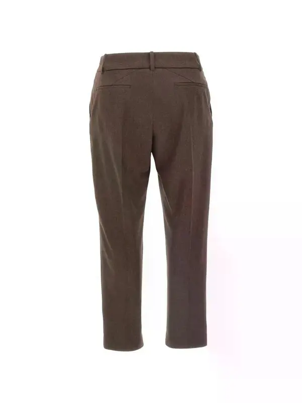 Eleventy Pressed-crease Trousers