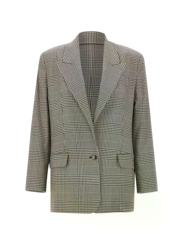 Marella Prince Of Wales Check Blazer
