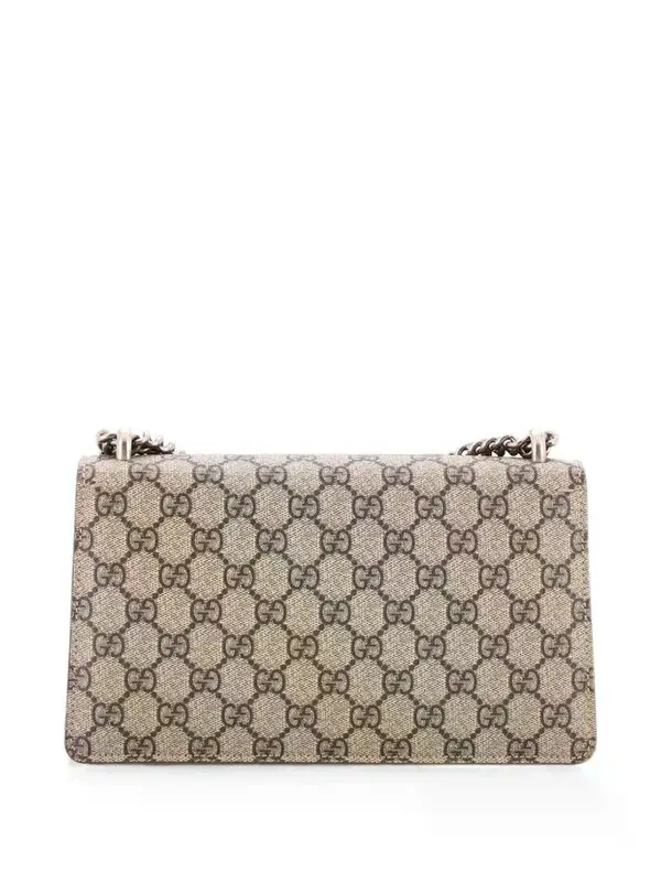 Gucci Dionysus Bag Gg Coated Canvas Small Shoulder Bag - Brown