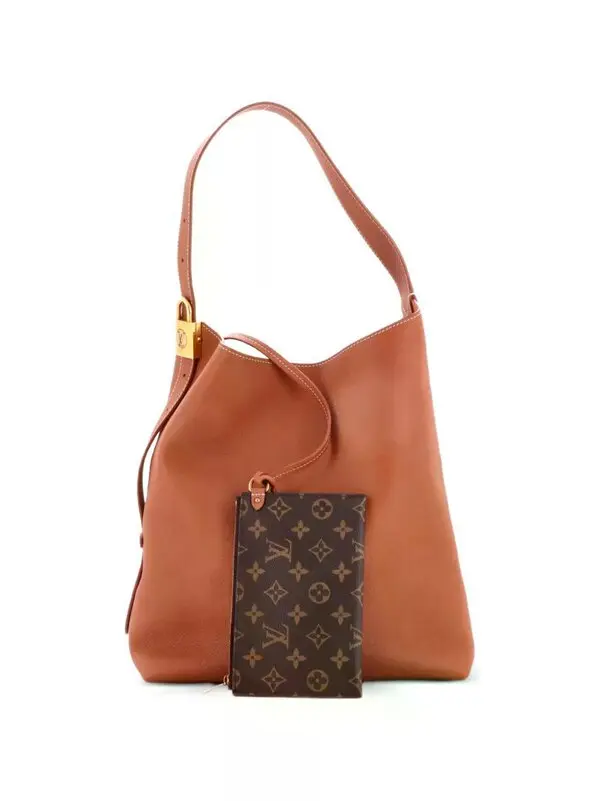 LOUIS VUITTON Low Key Calfskin Mm Hobo Bag