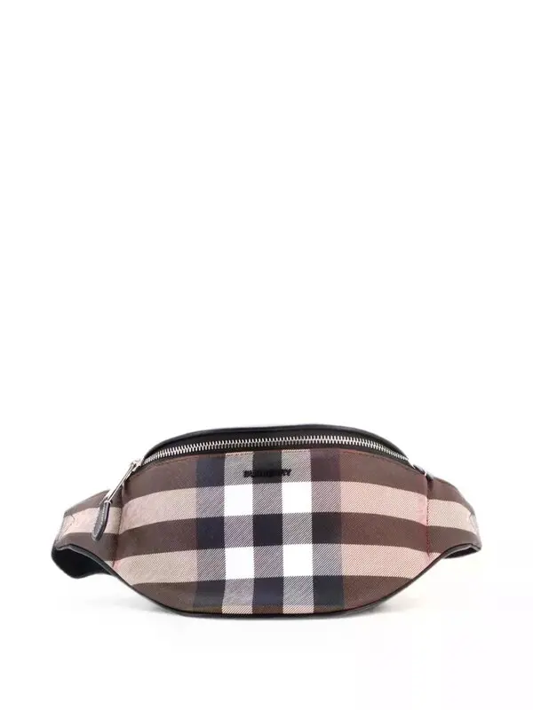 Burberry Cason Bum Bag Check E-canvas Medium Belt Bag