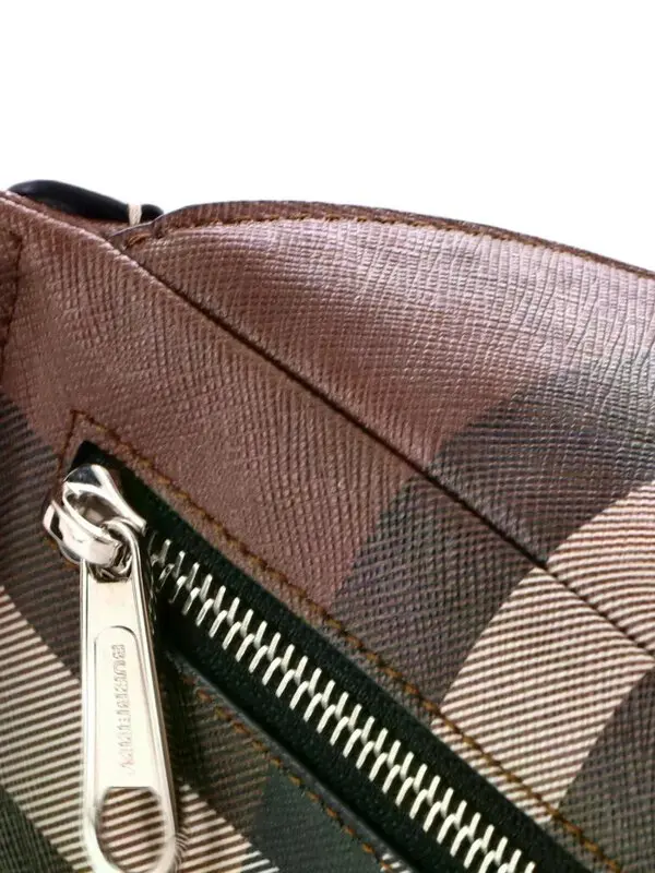 Burberry Cason Bum Bag Check E-canvas Medium Belt Bag