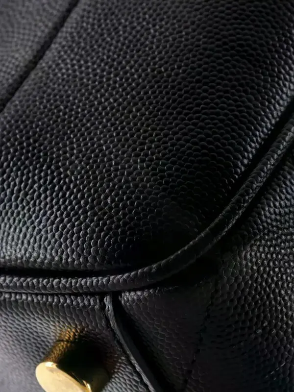 Saint Laurent Classic Monogram Shopper Matelasse Chevron Leather Large Tote Bag