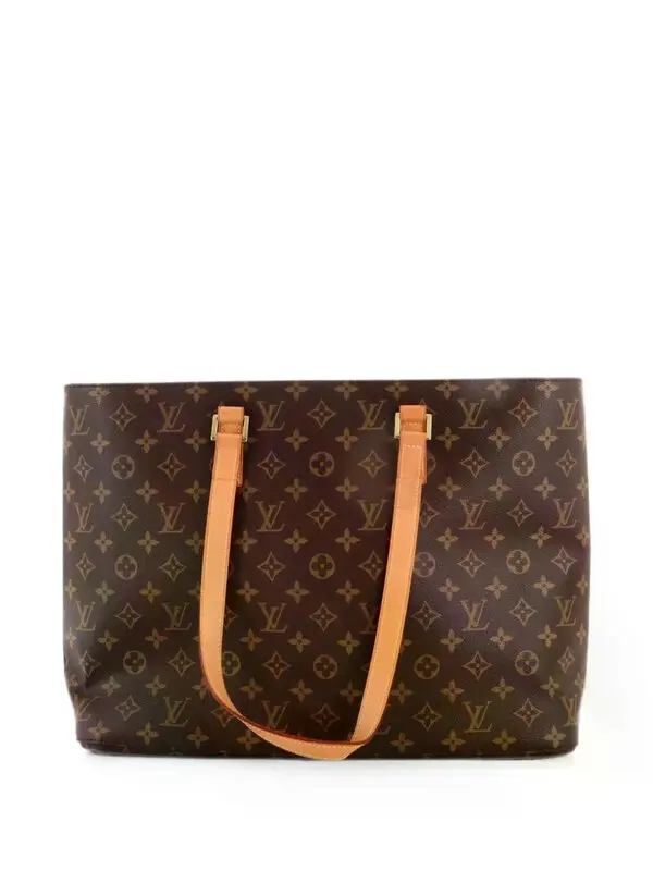 LOUIS VUITTON Luco Handbag Monogram Canvas Tote Bag