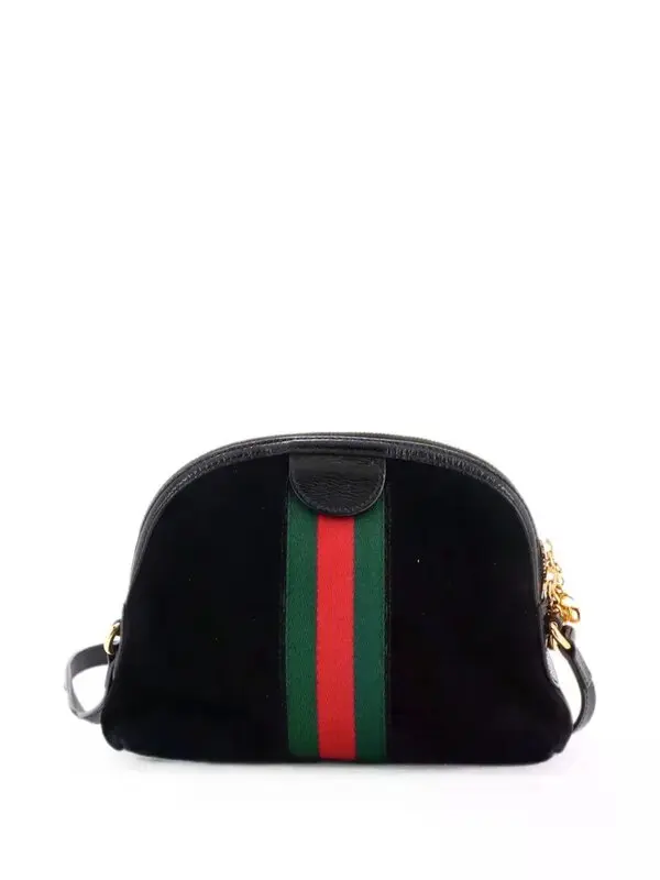 Gucci Ophidia Dome Shoulder Bag Suede Small Crossbody Bag
