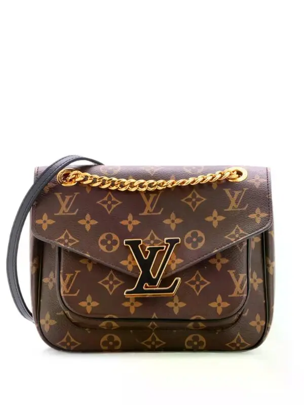 LOUIS VUITTON Passy Handbag Monogram Canvas Crossbody Bag