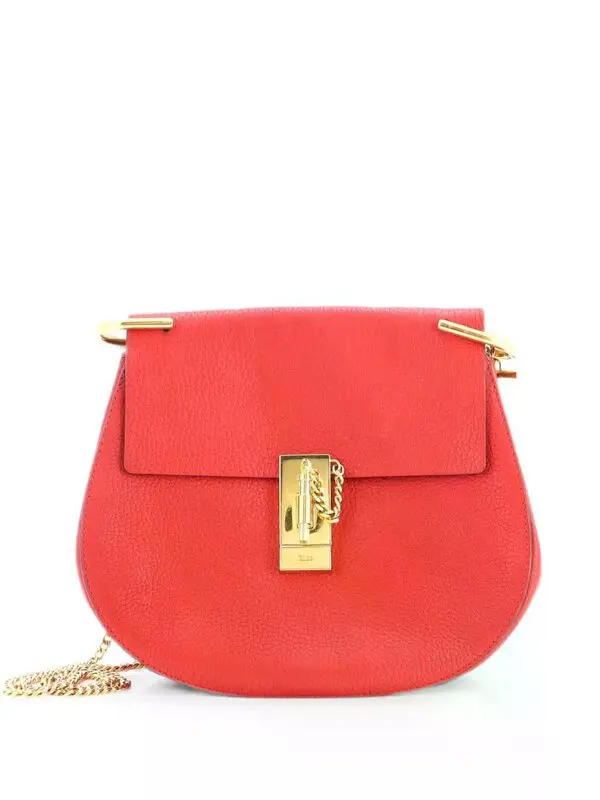 Chloé Drew Leather Small Crossbody Bag