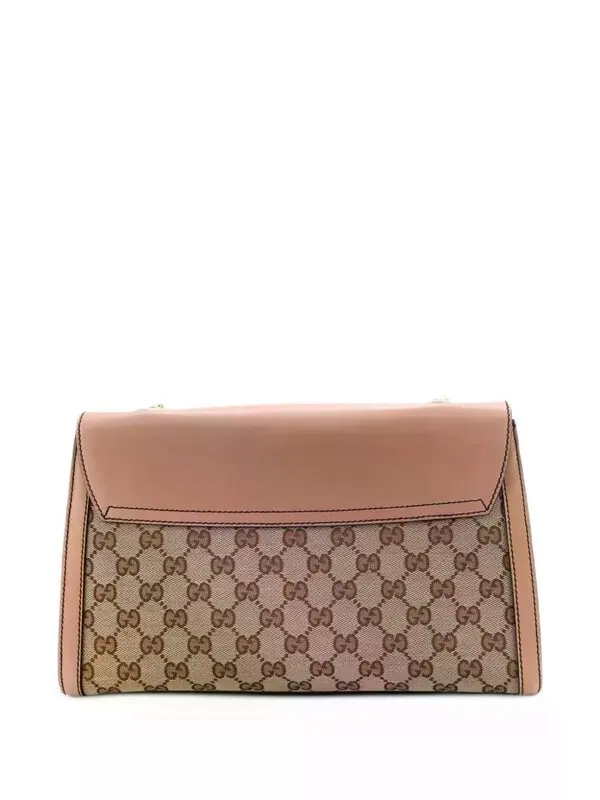 Gucci Gg Canvas And Leather Medium Shoulder Bag