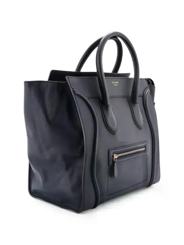 Celine Luggage Bag Smooth Leather Mini Tote Bag