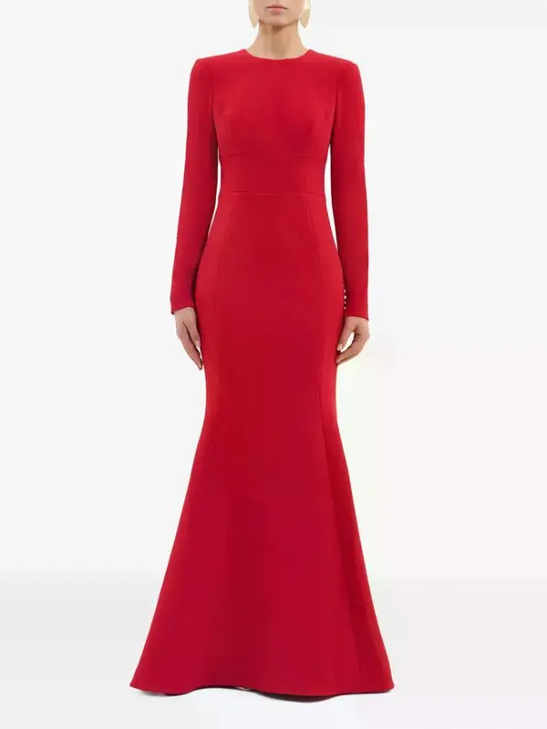 Rebecca Vallance Raziel Long Sleeve Gown