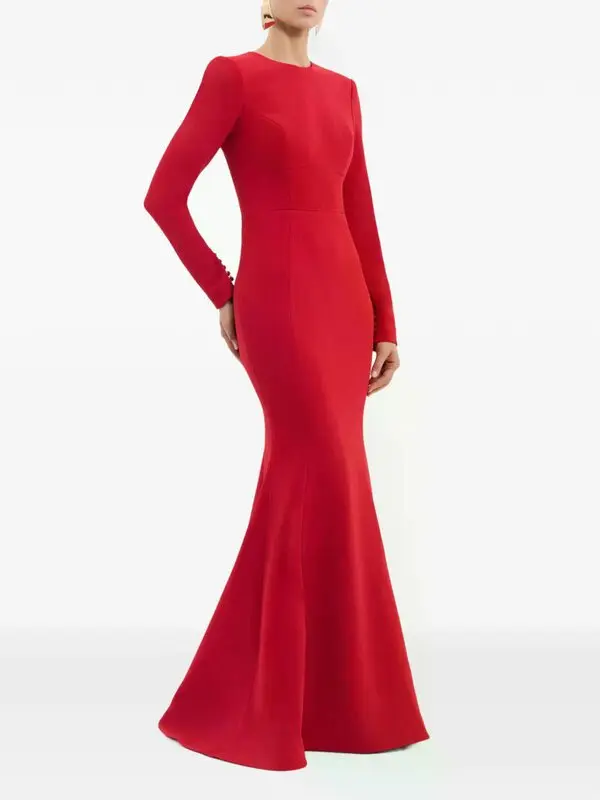 Rebecca Vallance Raziel Long Sleeve Gown