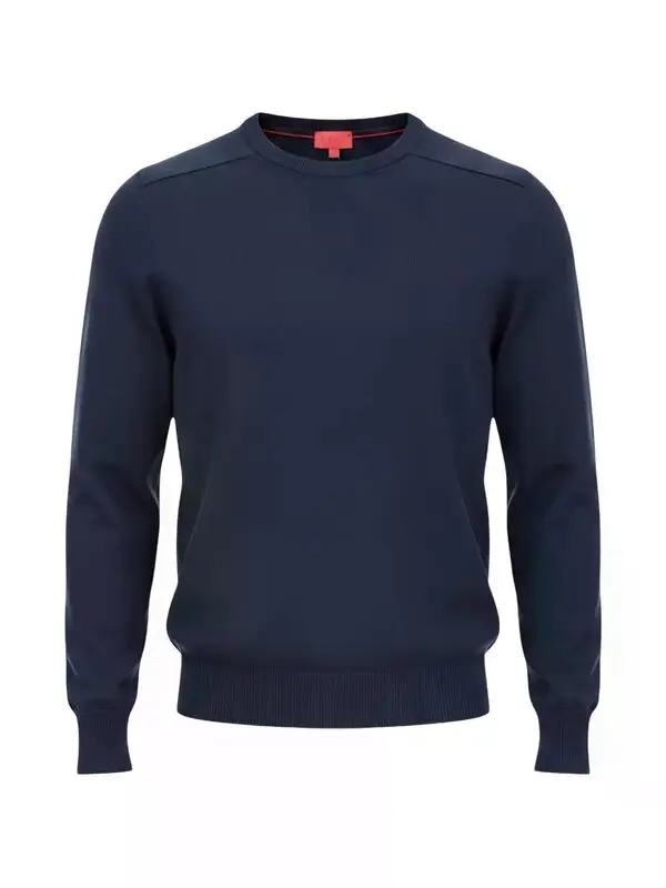 Isaia Crew-neck Long-sleeve Sweater