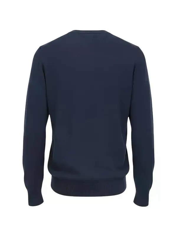 Isaia Crew-neck Long-sleeve Sweater