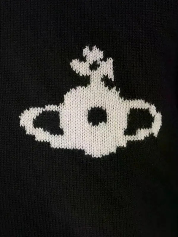 VIVIENNE WESTWOOD Orb-intarsia Wool Sweater