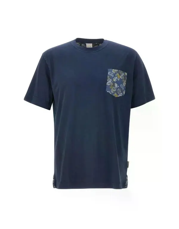BOB Beach Paisley-pocket T-shirt