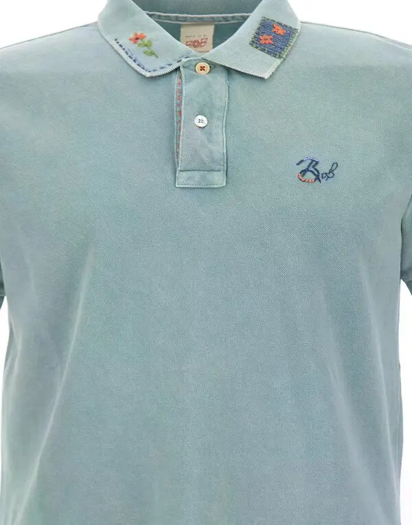 BOB Cotton Short-sleeve Polo Shirt