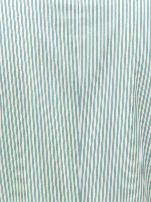 Isaia Vertical-stripe Single-breasted Blazer