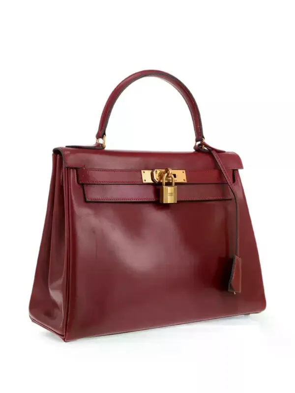 Hermès 1980 Kelly 28 Tote Bag - Red