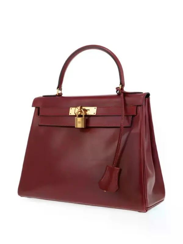 Hermès 1980 Kelly 28 Tote Bag - Red