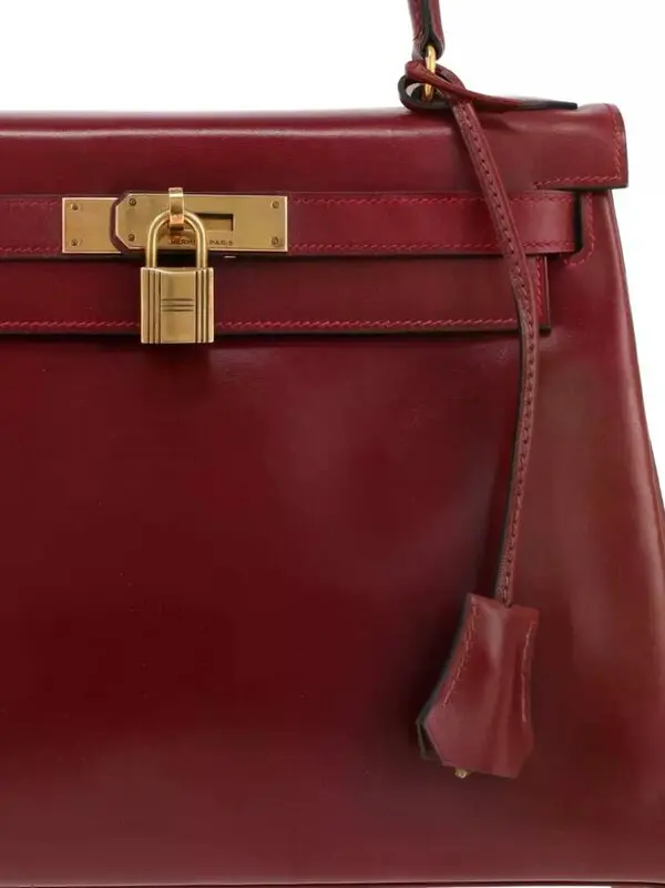 Hermès 1980 Kelly 28 Tote Bag - Red