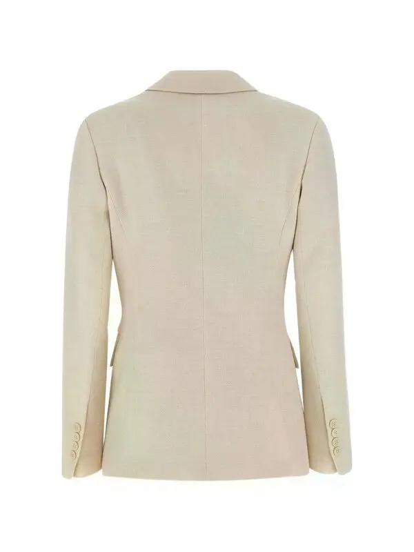 Eleventy Double-breasted Herringbone Blazer