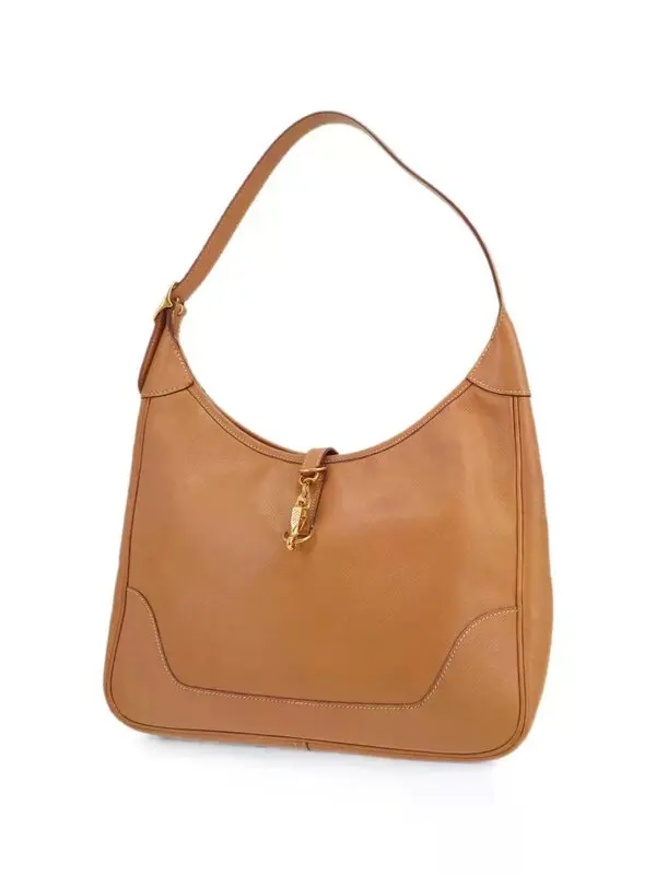 Hermès 1993 Trim Courchevel Shoulder Bag