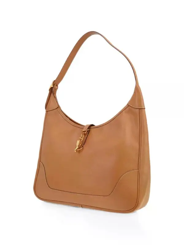 Hermès 1993 Trim Courchevel Shoulder Bag