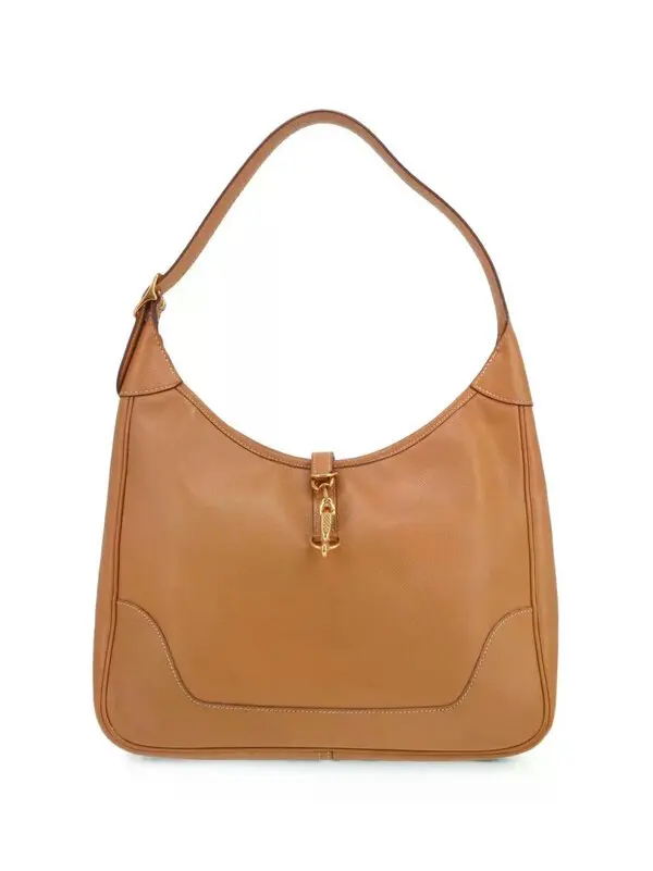 Hermès 1993 Trim Courchevel Shoulder Bag - Brown