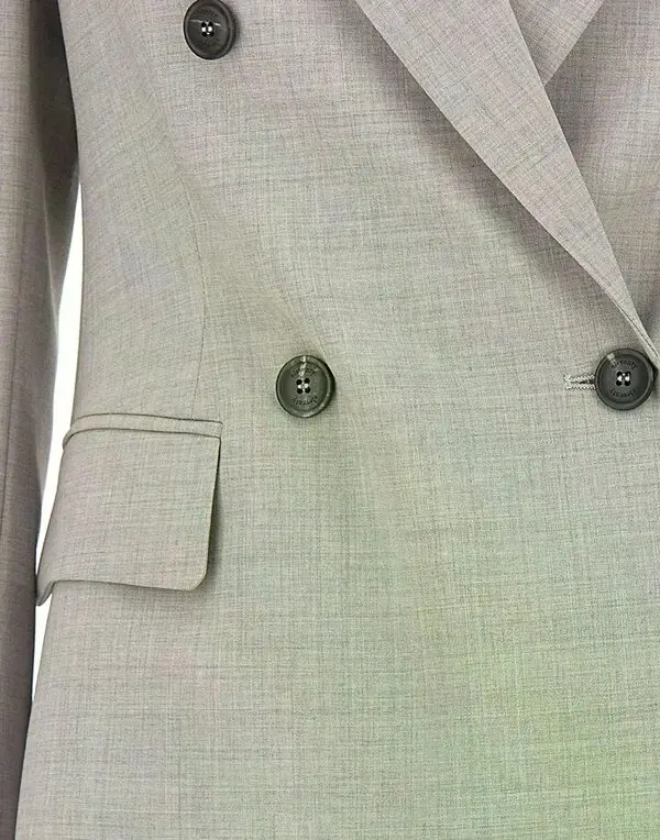 Eleventy Double-breasted Peak-lapel Blazer