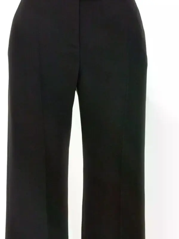 Eleventy Pressed-crease Silk Tailored Trousers