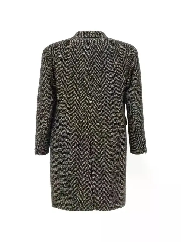 Tagliatore Pino Lerario Herringbone Double-breasted Coat