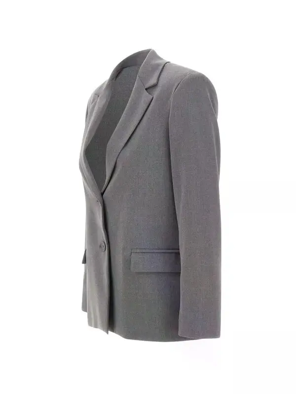 KAOS Single-breasted Blazer With Flap Pockets