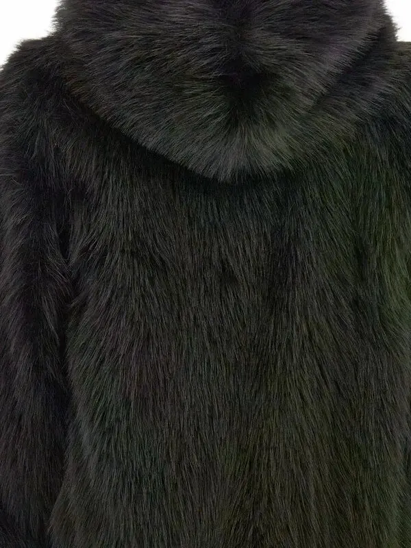 KAOS Faux-fur Hooded Jacket