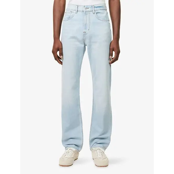 7 For All Mankind Easy Straight-leg Jeans