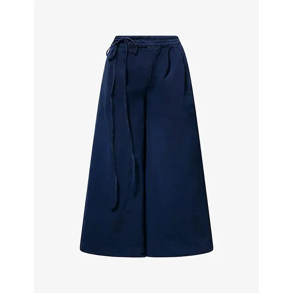 DAMSON MADDER Wide-leg Cotton Culottes