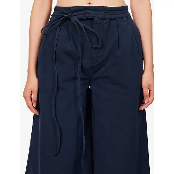 DAMSON MADDER Wide-leg Cotton Culottes