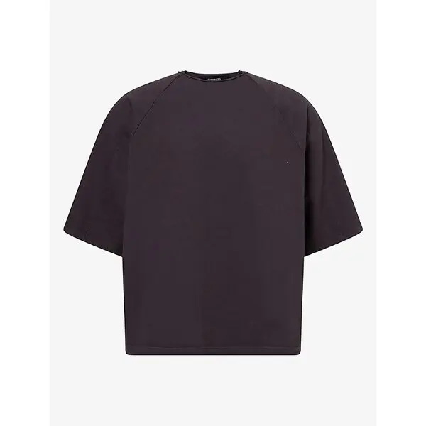 SEVENTH Boxy-fit Dropped-shoulder Cotton T-shirt