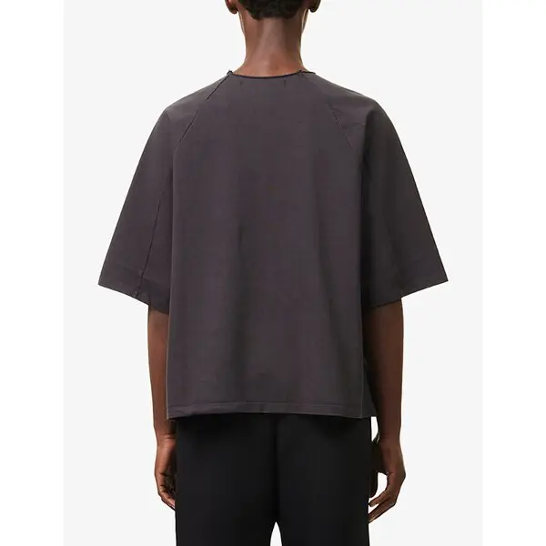 SEVENTH Boxy-fit Dropped-shoulder Cotton T-shirt