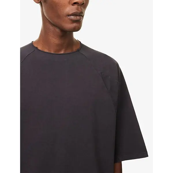 SEVENTH Boxy-fit Dropped-shoulder Cotton T-shirt