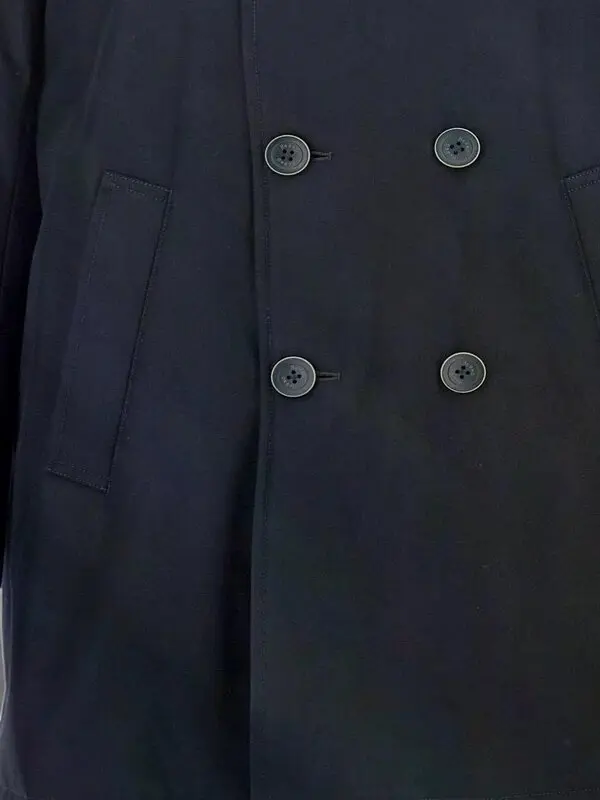 Herno Double-breasted High-collar Coat