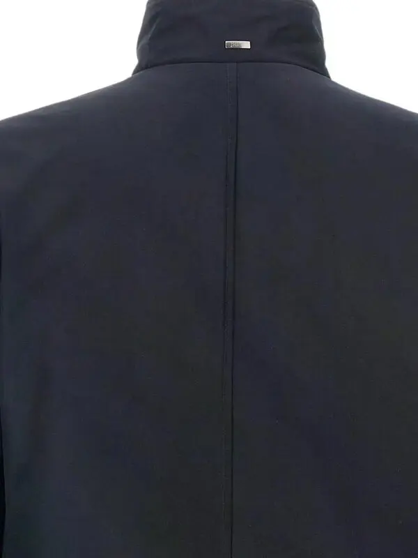 Herno Double-breasted High-collar Coat