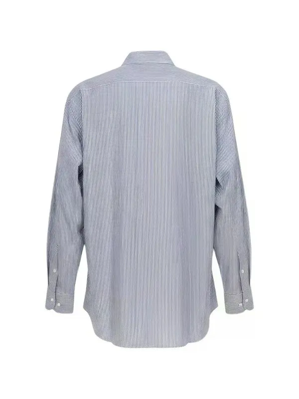 Isaia Vertical-stripe Shirt