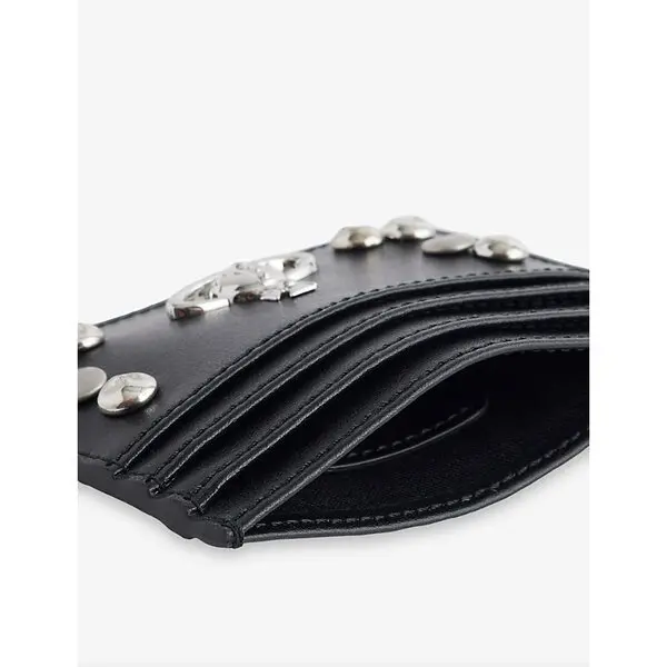 VIVIENNE WESTWOOD Flat Leather Card Holder