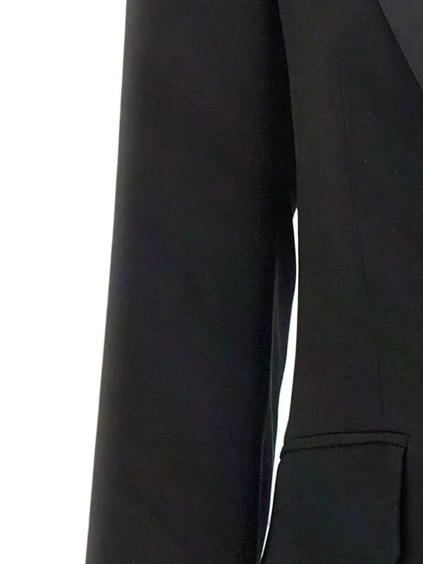 Eleventy Silk Tuxedo Blazer