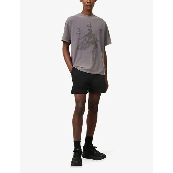 247 BY REPRESENT Fallen Angel Graphic-print Cotton-jersey T-shirt