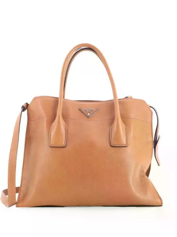 Prada Cuir Double Leather Medium Tote Bag