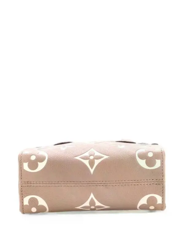 LOUIS VUITTON Onthego Bicolor Monogram Empreinte Giant Bb Tote Bag