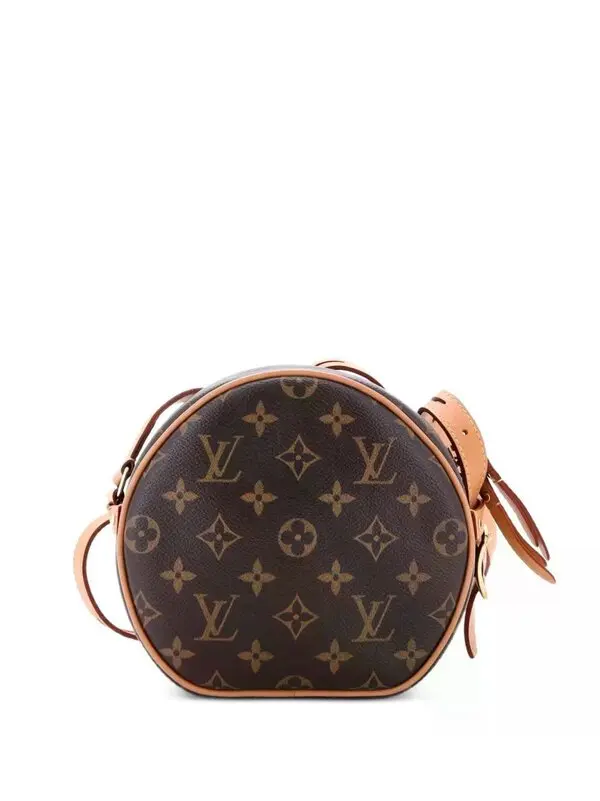 LOUIS VUITTON Monogram Canvas Boîte Chapeau Souple Pm Bag - Brown