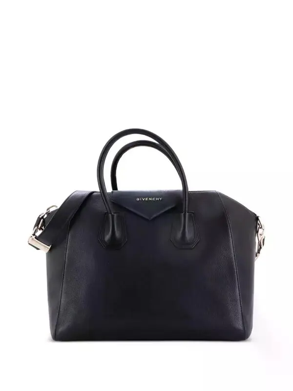 Givenchy Antigona Leather Medium Satchel - Black